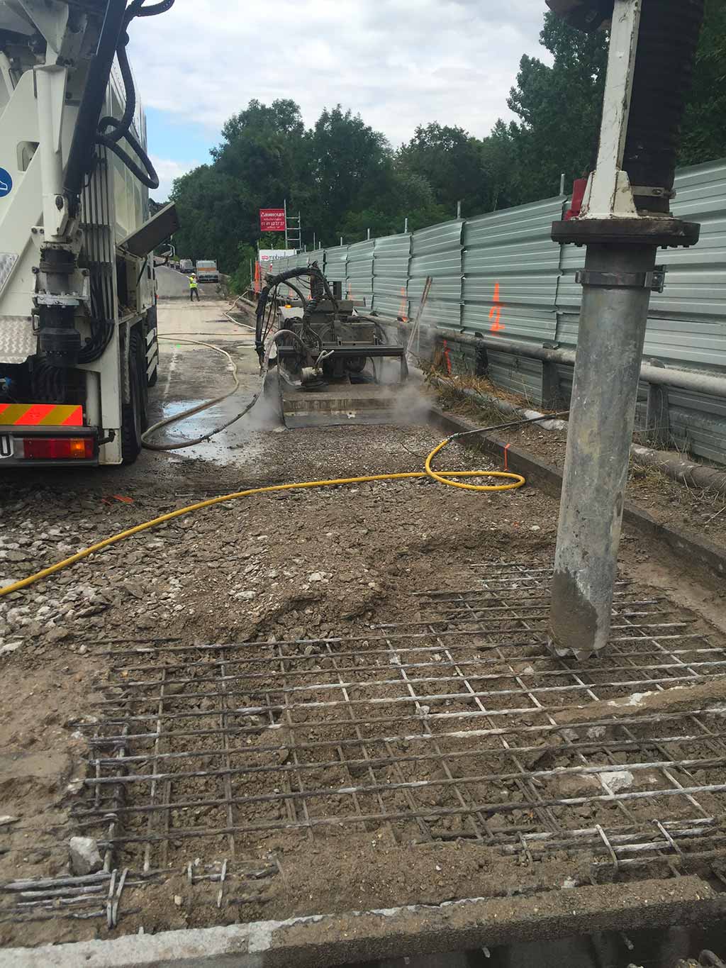 Hydrodémolition robotisée en pleine évolution-THP